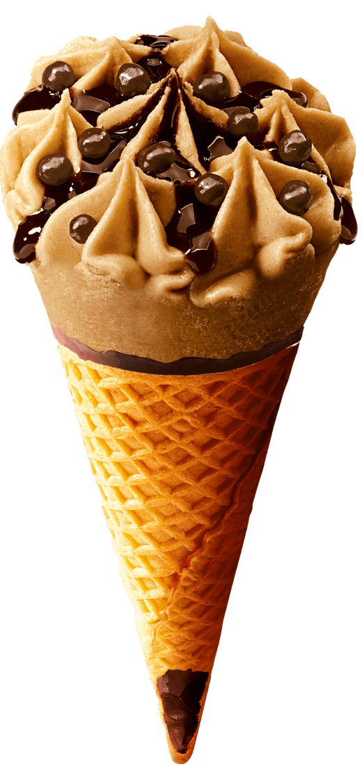 Cône Glace Vanille Glaces Extrême
